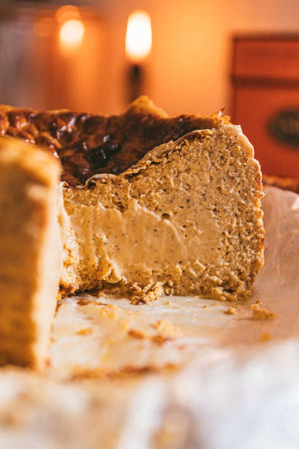Autumn Leaves Pumpkin Basque Cheesecake – Smith Teamaker
