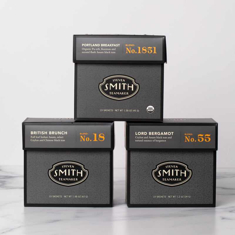 Smith Tea - Best Sellers 3-Pack Black, Tea Bundle – Smith Teamaker